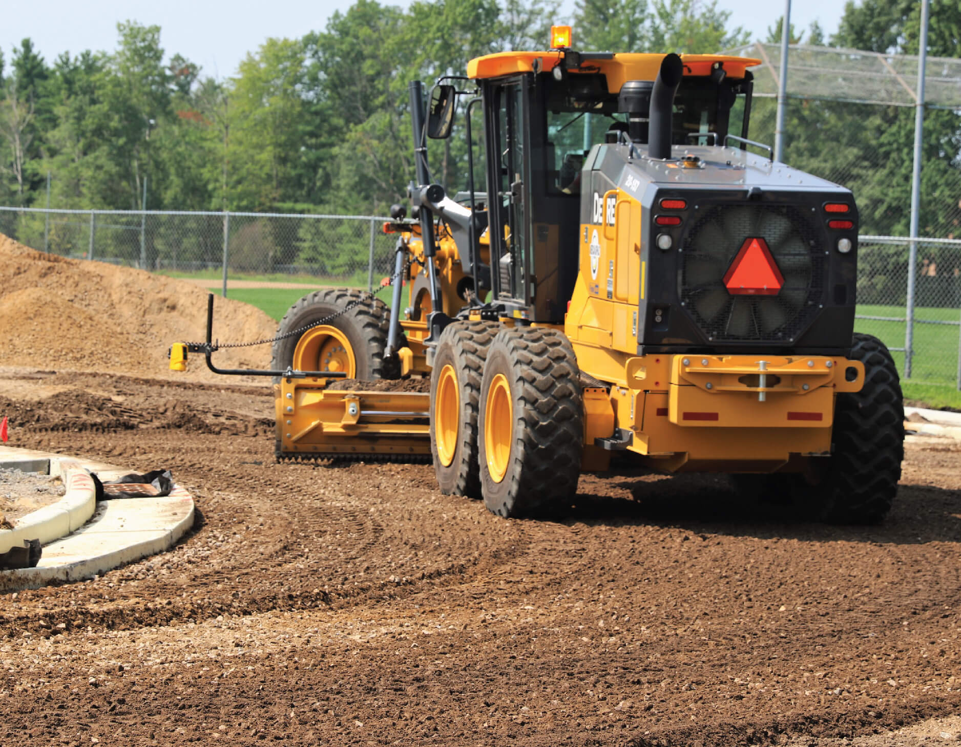 Grading and Base Placement - Rochester Sand & Gravel